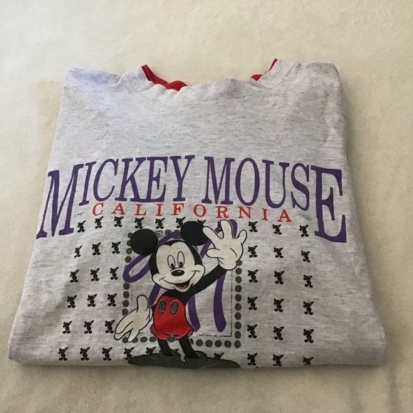Disney | Tops | Vintage Disney By Sherry Mickey Mouse California Single ...
